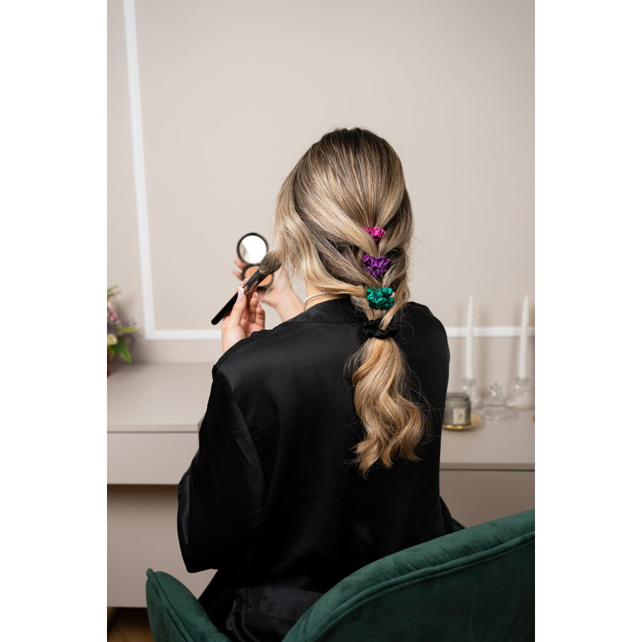 Elastic de par matase negru M - Silkd - Silkd.ro