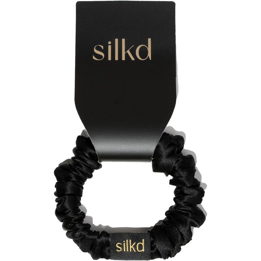 Elastic de par matase negru S - Silkd - Silkd.ro