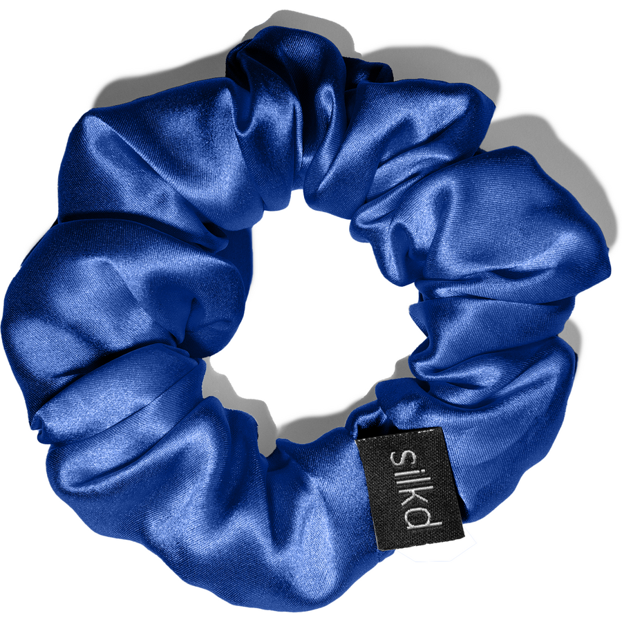 Elastic de par matase albastru royal M - Silkd - Silkd.ro